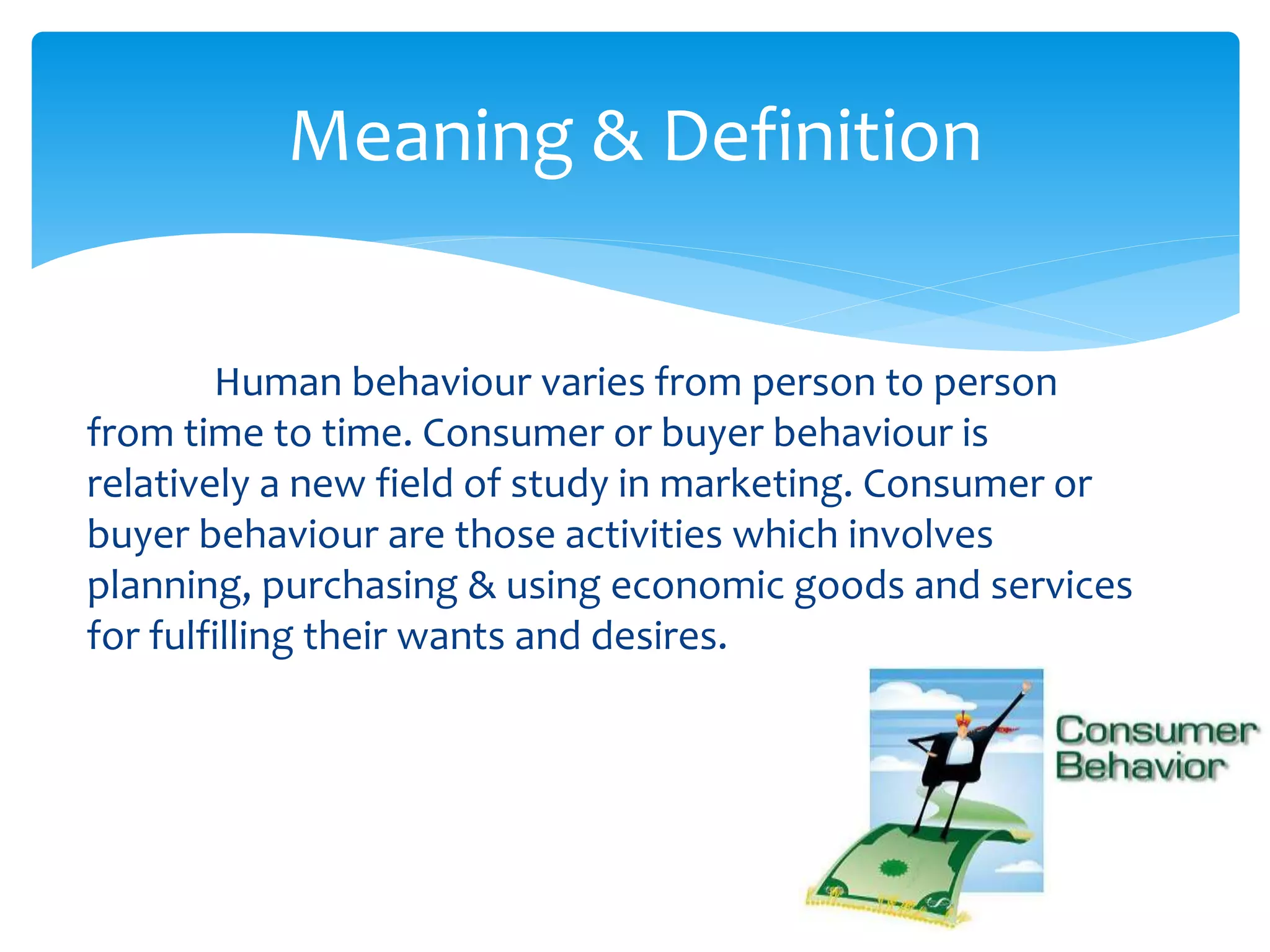 Consumer behaviour - Vishnu Pujari | PPTX