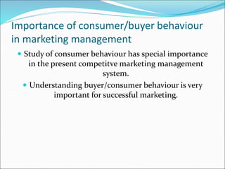 Consumer behaviour | PPT