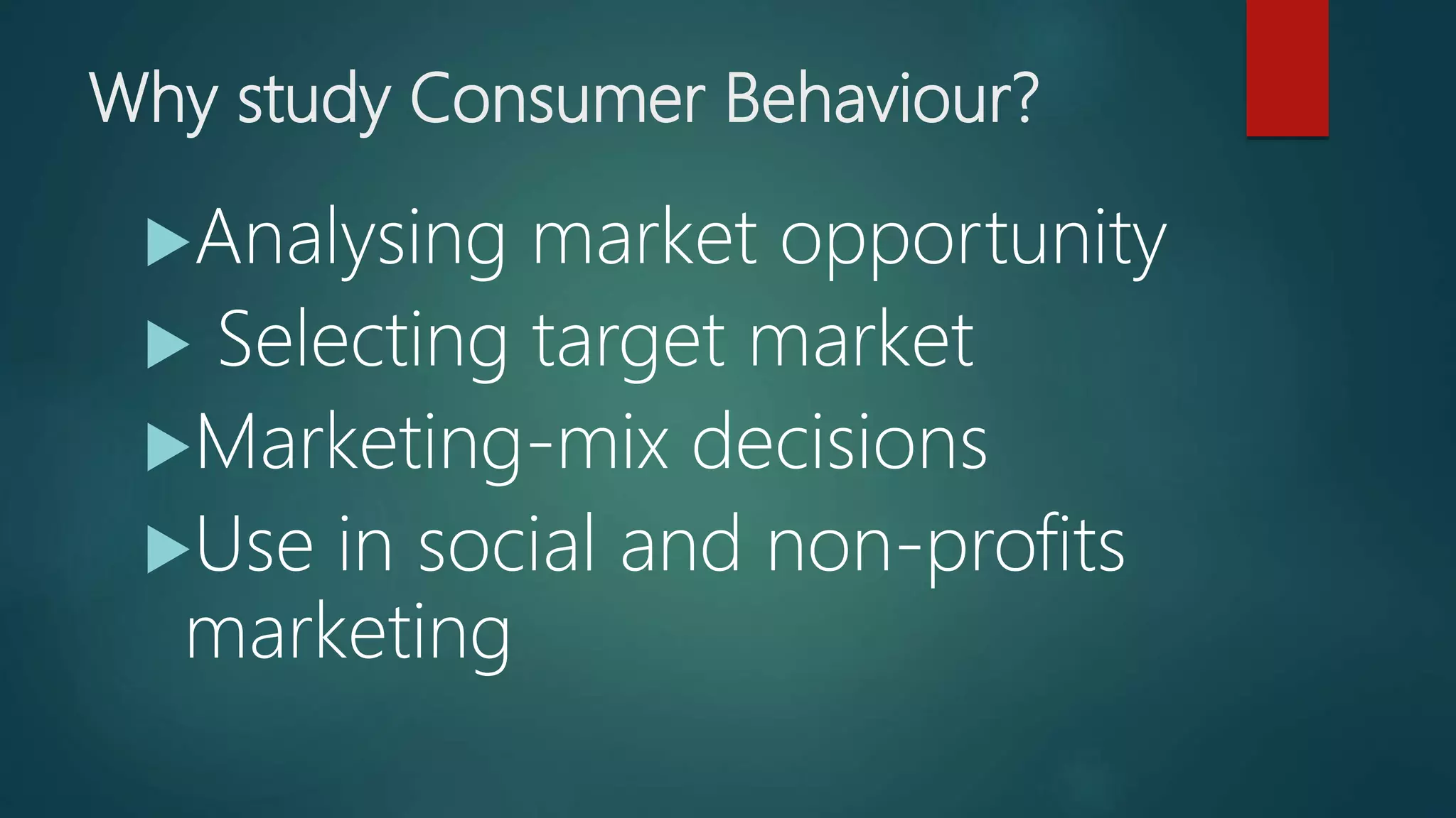 Consumer Behavior | PPTX