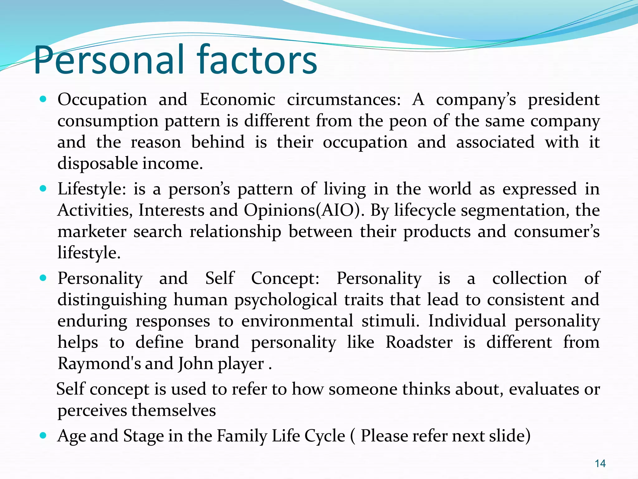 Consumer behaviour :Basic Presentation | PPT