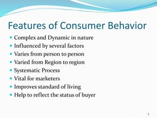 Consumer behaviour :Basic Presentation | PPT