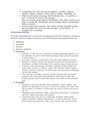 Consumer behaviour | DOCX