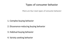 Consumer behaviour-Introduction,Types,Significance of consumer ...