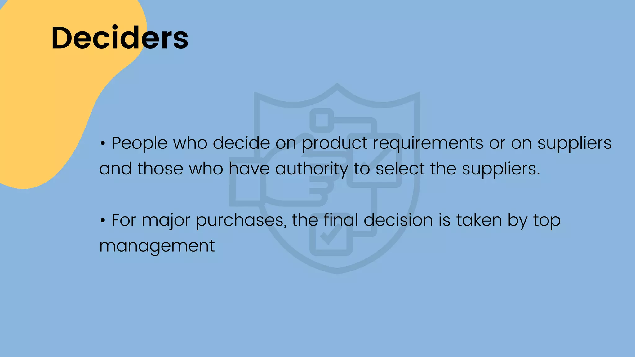 Organizational Buyer Decision Roles and Buying Process | PDF