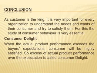 cONSUMER bEHAVIOUR.pptx | Business | Business and Finance