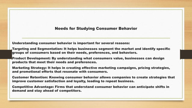 Consumer Behaviour,Needs,factors influencing consumer behaviour.pptx