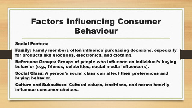 Consumer Behaviour,Needs,factors influencing consumer behaviour.pptx