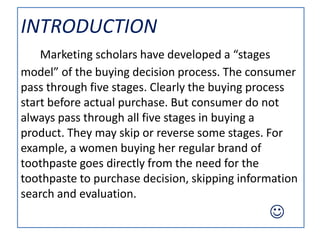 Consumer behaviour | PPT