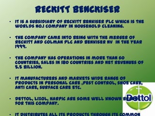 Consumer behaviour Presentation: Dettol | PPTX