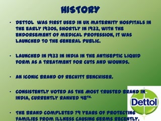 Consumer behaviour Presentation: Dettol | PPTX