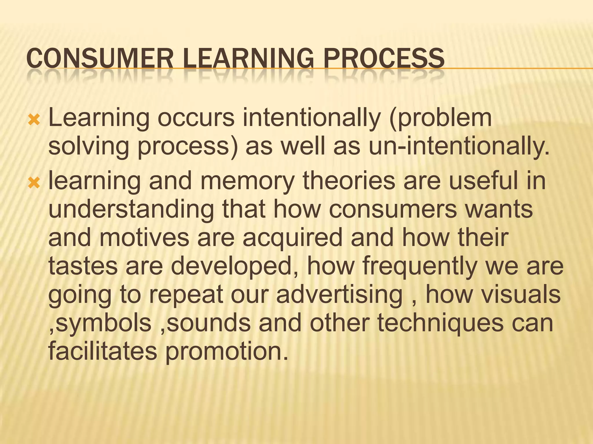 Consumer Behaviour | PPTX