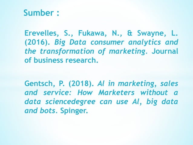 Consumer behaviour and big data | PPTX