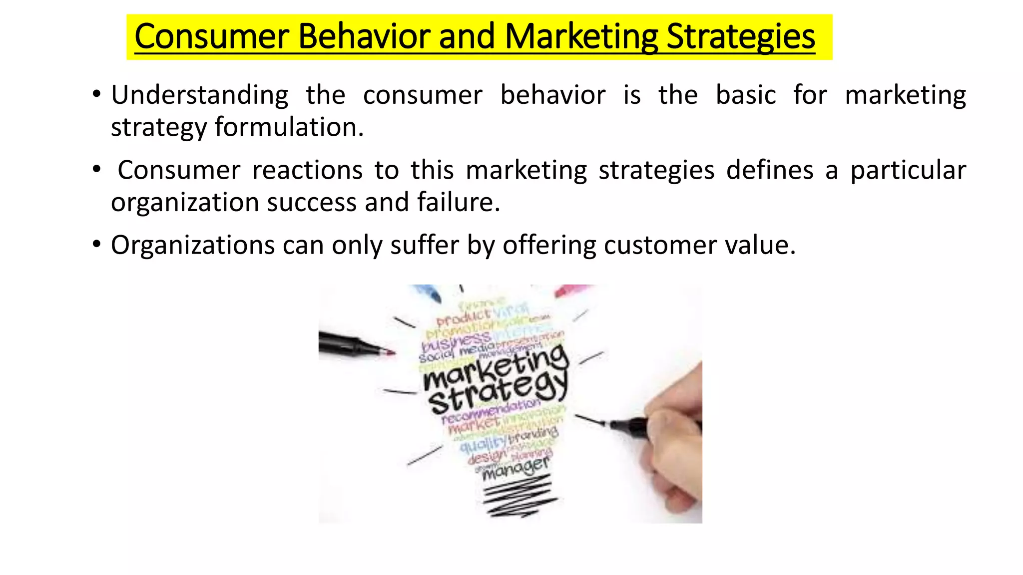 Consumer behaviour and marketing concept | PPTX