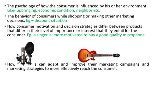 Consumer behaviour and marketing concept | PPTX