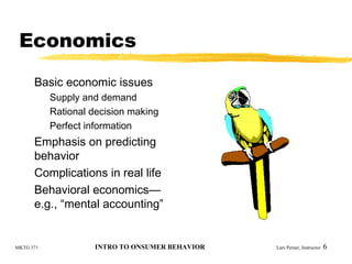 Consumer behaviour effect | PPT