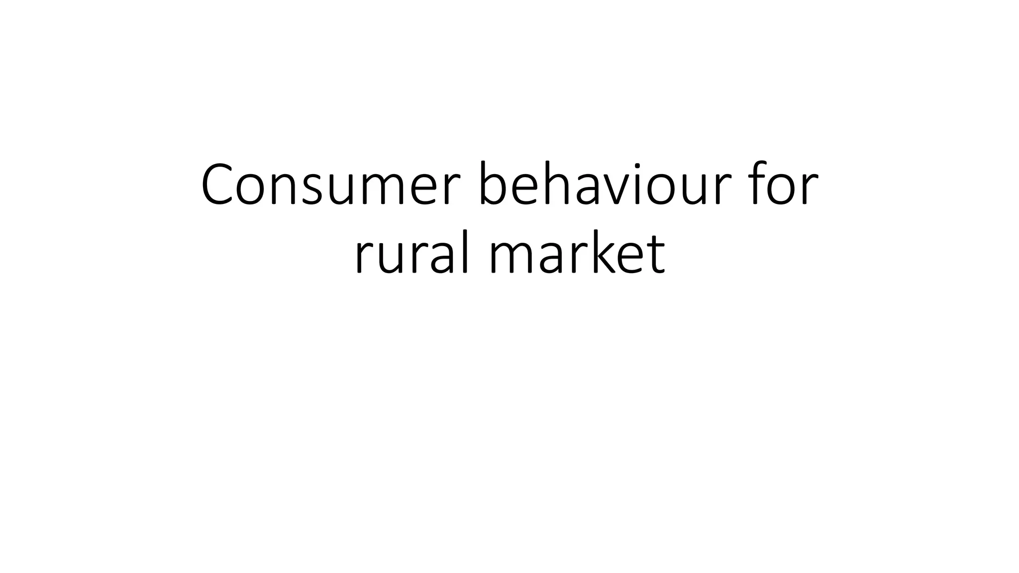 Consumer Behaviour for rural market.pptx