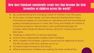 Funskool Case study | PPTX