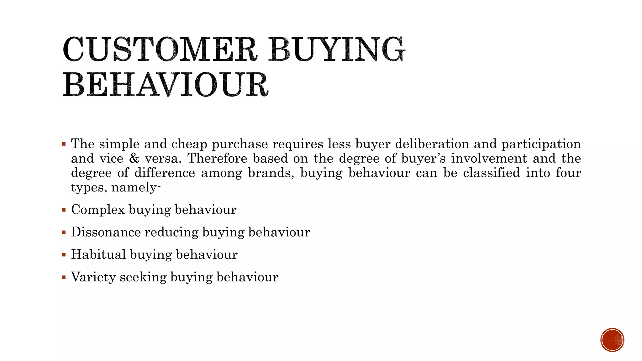 Consumer behaviour in retail business | PPTX