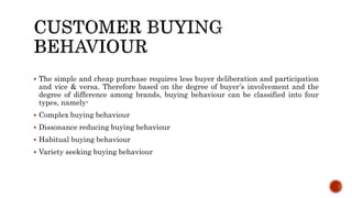 Consumer behaviour in retail business | PPTX