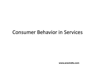 Consumer Behaviour in Service | PDF