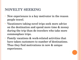 Consumer Behaviour In Travel&Torism | PPT