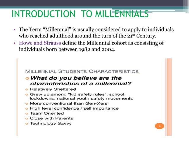 Consumer behaviour of millennials | PPT