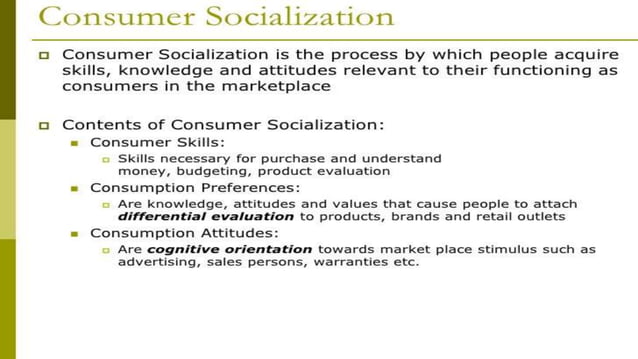 Family and consumer Behaviour | PPT
