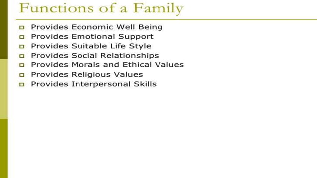 Family and consumer Behaviour | PPTX