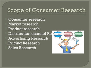 Consumer behaviour research | PPT | Business | Business and Finance