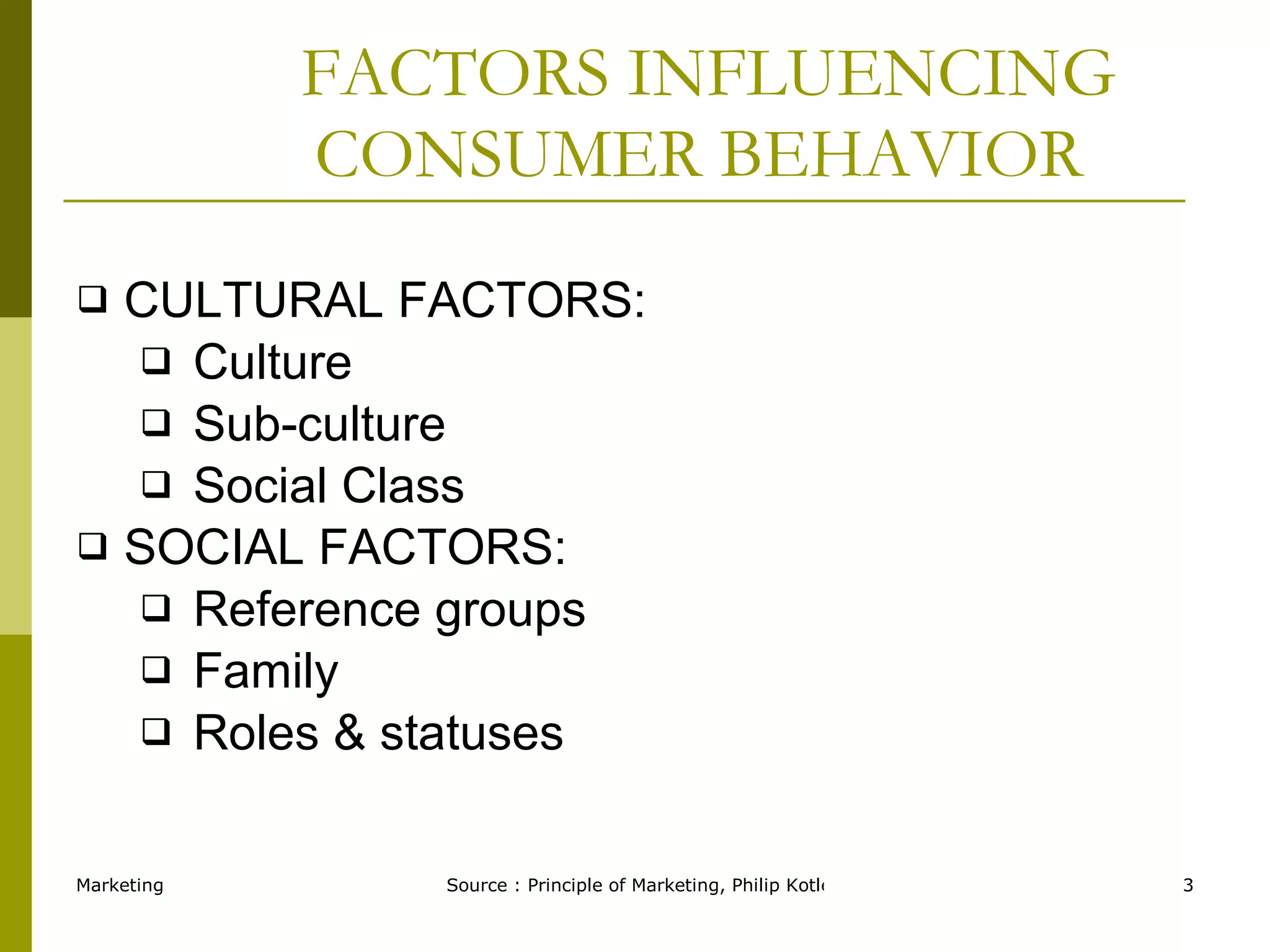 Consumer Behaviour | PPT
