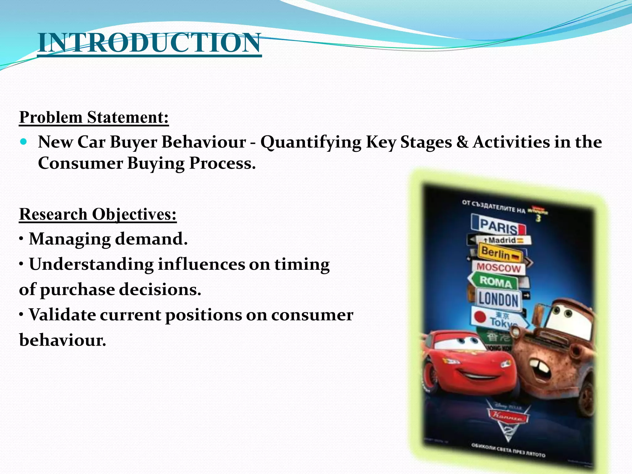Consumer behaviour towards buying cars | PPTX