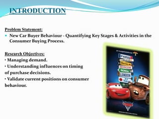 Consumer behaviour towards buying cars | PPTX