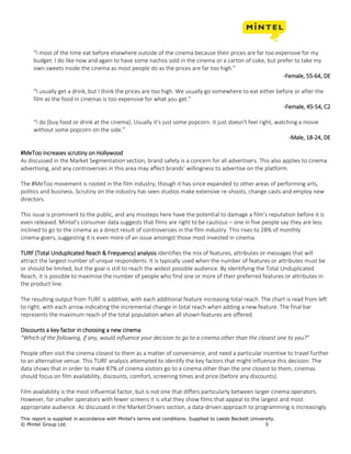 Consumer behaviour UK cinema Mintel 2018 | PDF