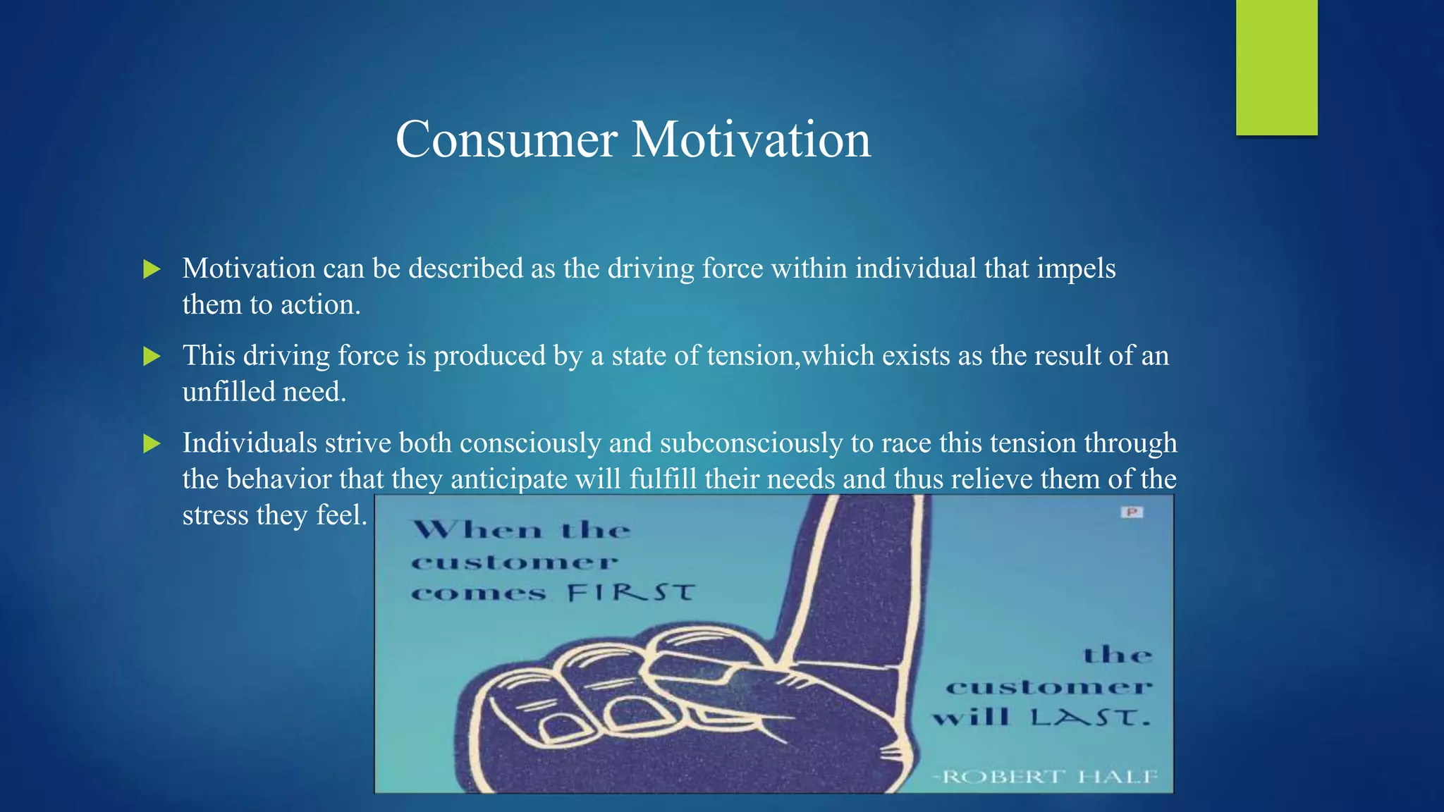 Consumer behaviour unit 2 | PPTX