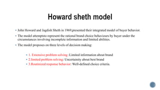 Consumer behaviour unit 4 | PPTX