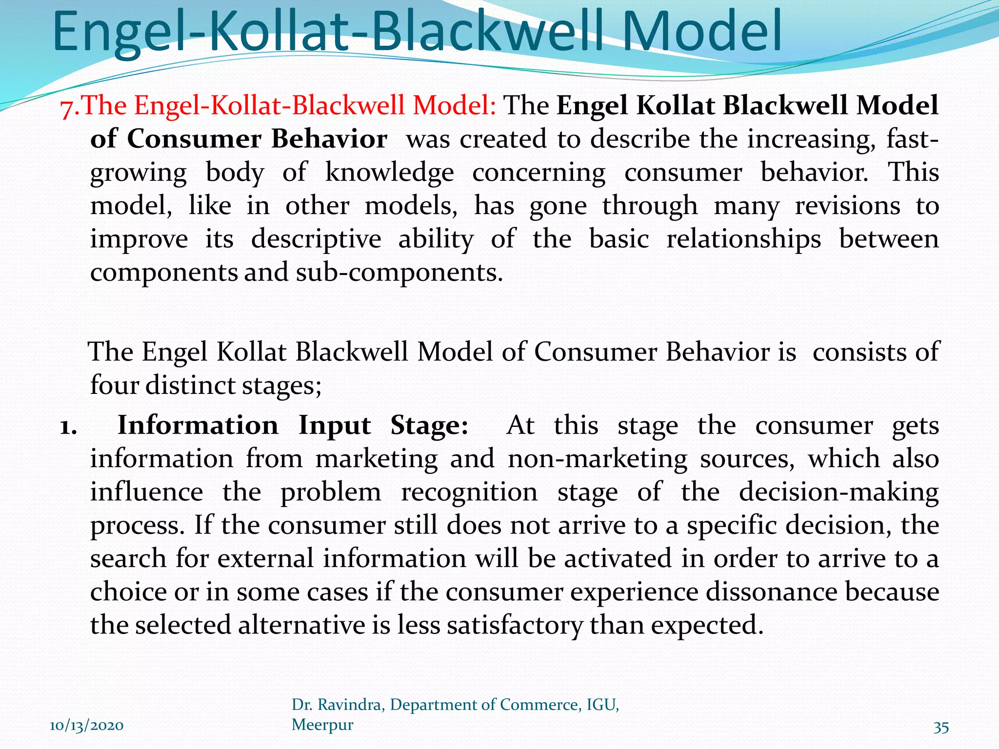 Consumer Behavoiur PPT- 1 | PPT