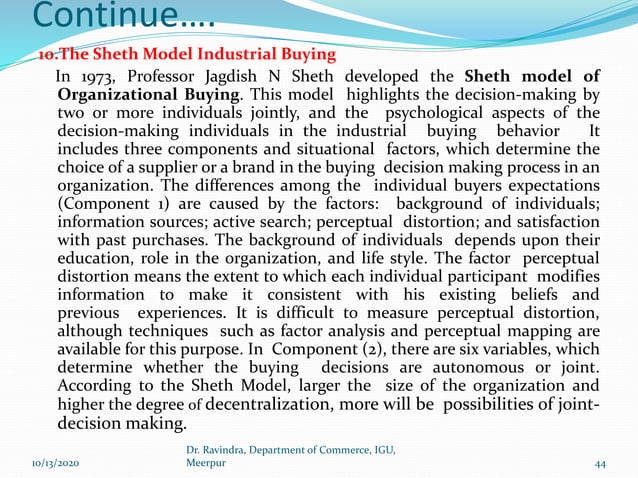 Consumer Behavoiur PPT- 1 | PPT