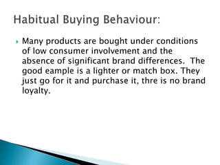 Consumer buying behaviour | PPT