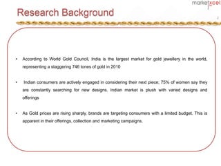 Consumer buying behaviour gold jewellery | PDF