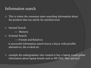 Consumer buying behaviour for laptop’s | PPTX