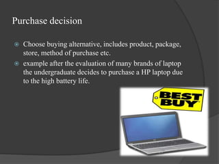 Consumer buying behaviour for laptop’s | PPTX