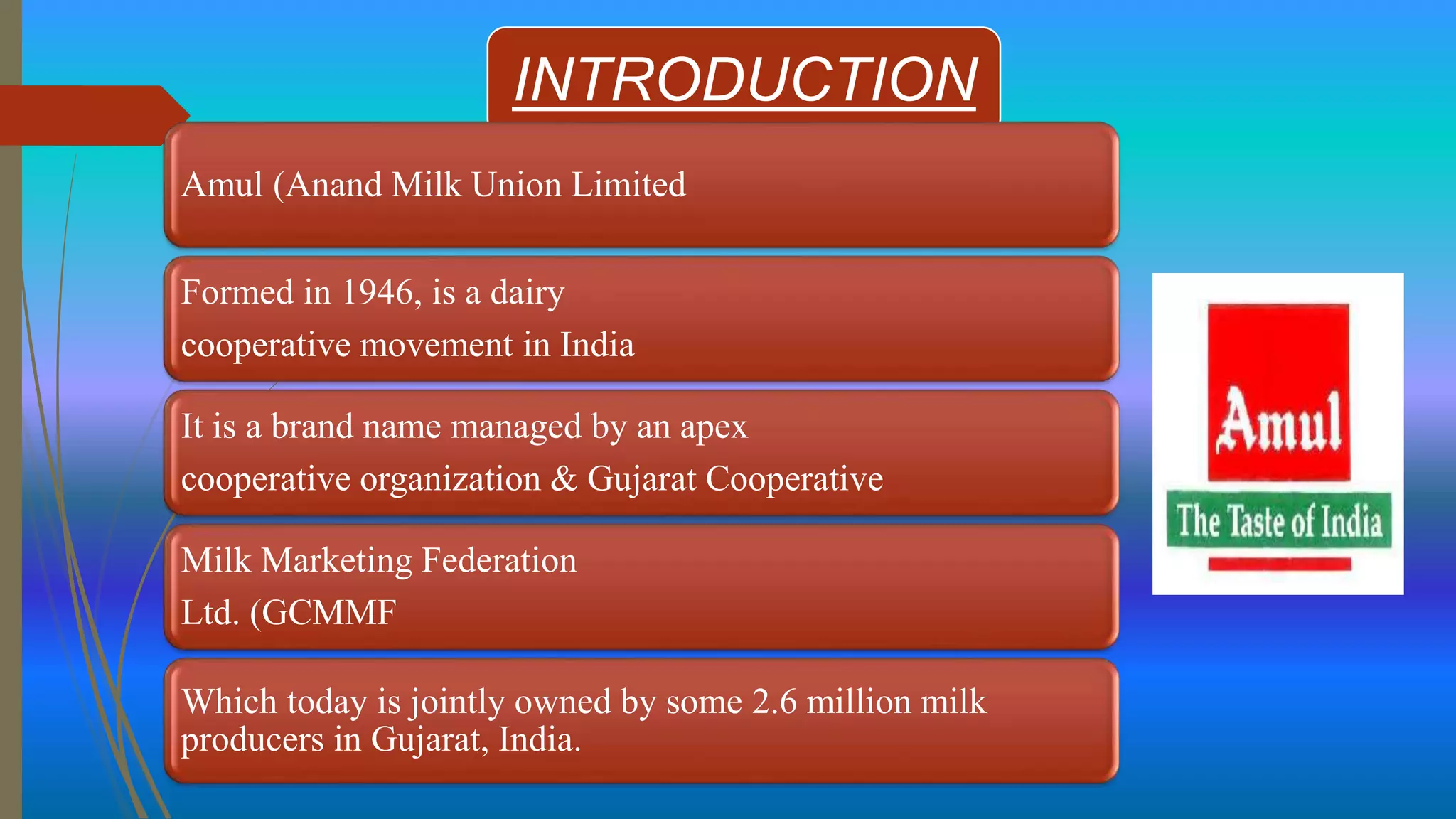 consumer buying behaviour towords amul milk | PPTX | Business ...