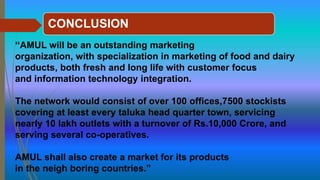 consumer buying behaviour towords amul milk | PPTX