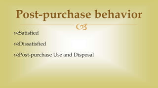 Consumer Buying Behaviour & Organizational Buying Behaviour | PPTX