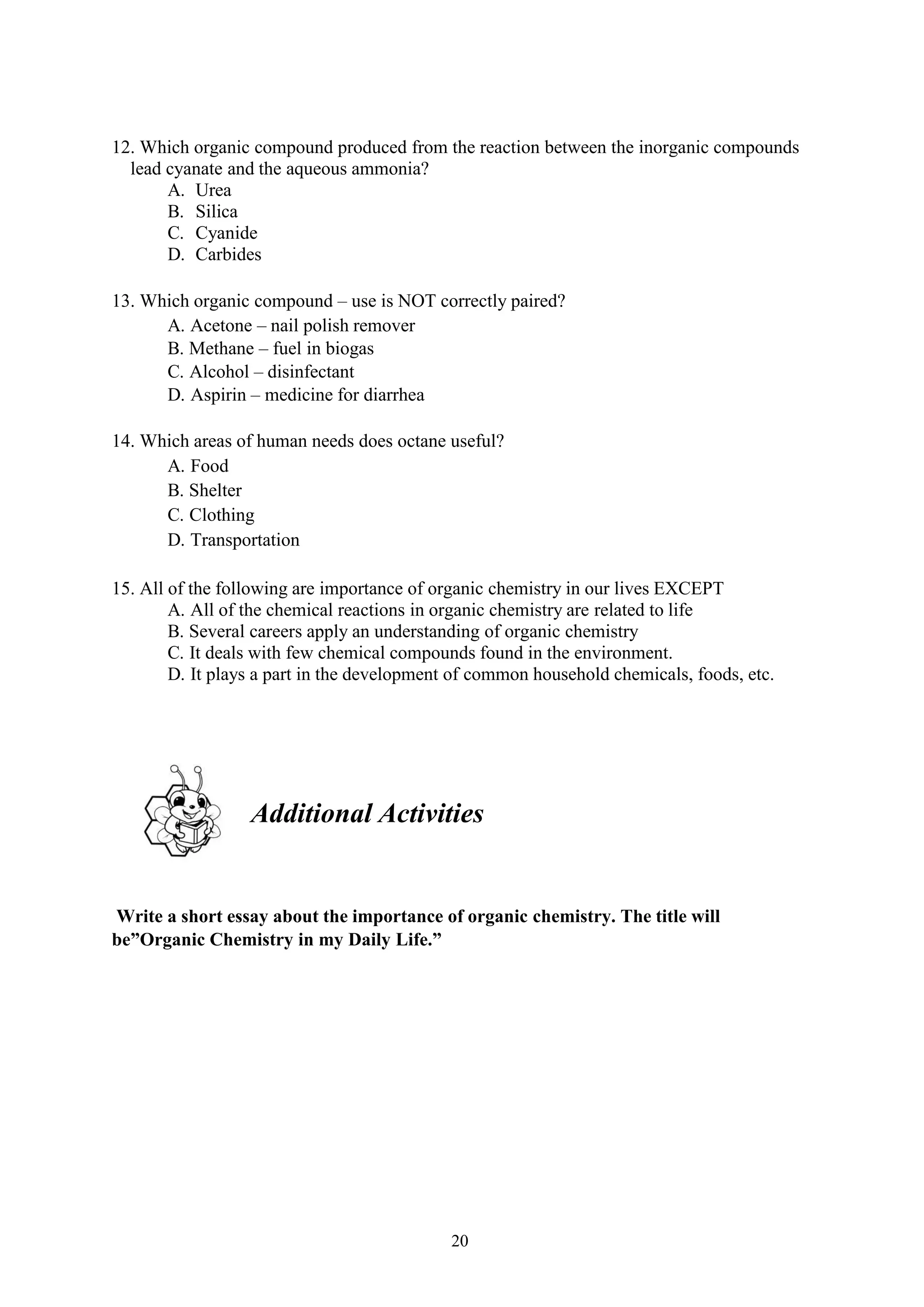 Consumer chemistry 9 q1 module 1 | PDF