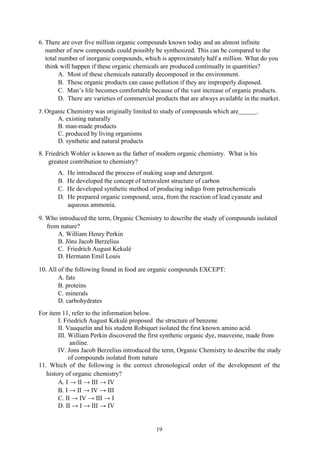 Consumer chemistry 9 q1 module 1 | PDF