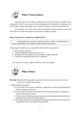Consumer chemistry 9 q1 module 1 | PDF