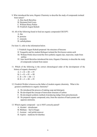 Consumer chemistry 9 q1 module 1 | PDF