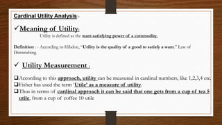Consumer Choice, Utility and Equilibrium.pptx