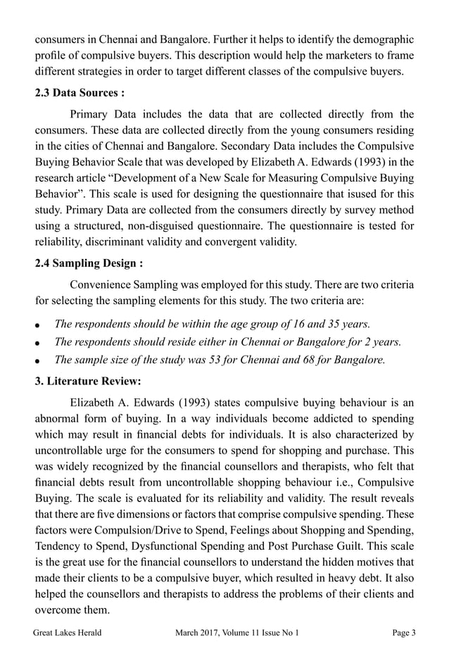 Consumer compulsive buying behavior | PDF